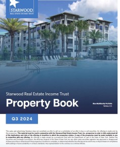 SREIT Literature | Starwood Real Estate Income Trust